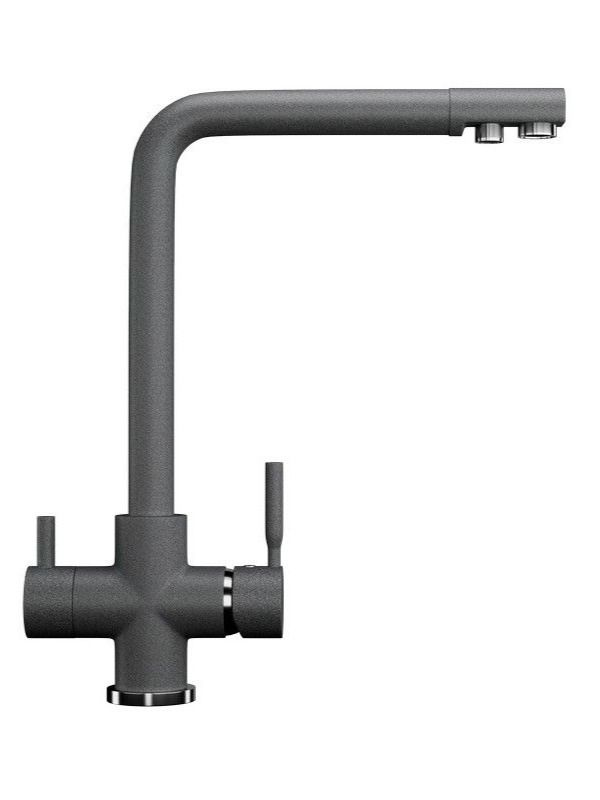 Смеситель для кухни Ulgran U-016-309, темно-серый купить на OZON по низкой цене (2064302503)