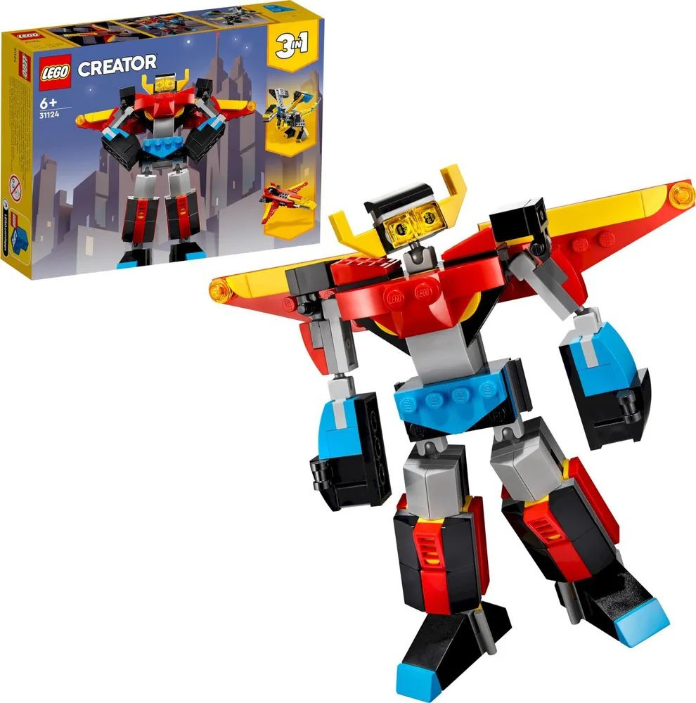 Конструктор LEGO Creator Суперробот 31124 купить на OZON по низкой цене ...