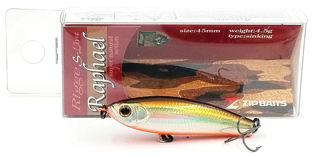 Воблер Стикбейт (StickBait) ZipBaits Rigge Raphael 45S купить c доставкой на OZON по низкой цене ...