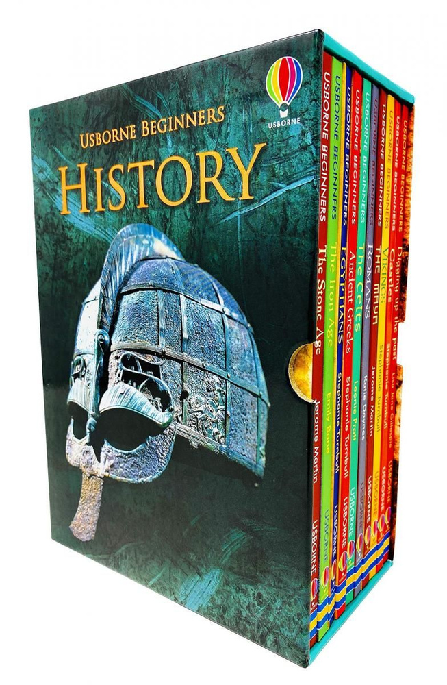 Usborne book / Beginners History 10 Books Box Set / Набор10 книг по ...
