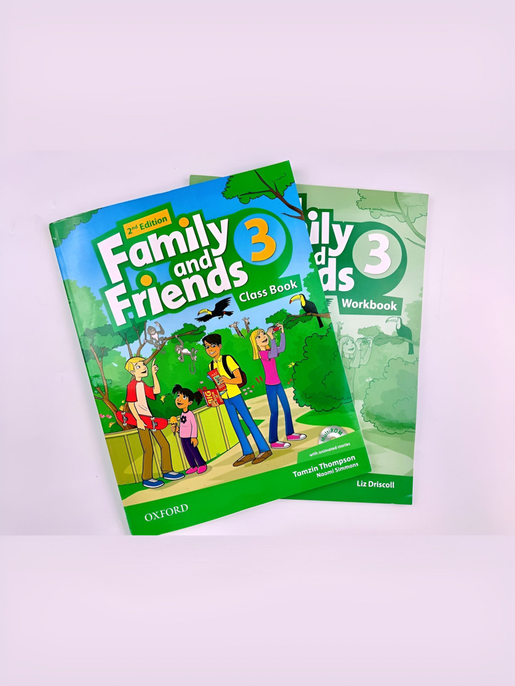 Family and Friends 3 (2nd edition) Class Book + Workbook + CD купить на ...