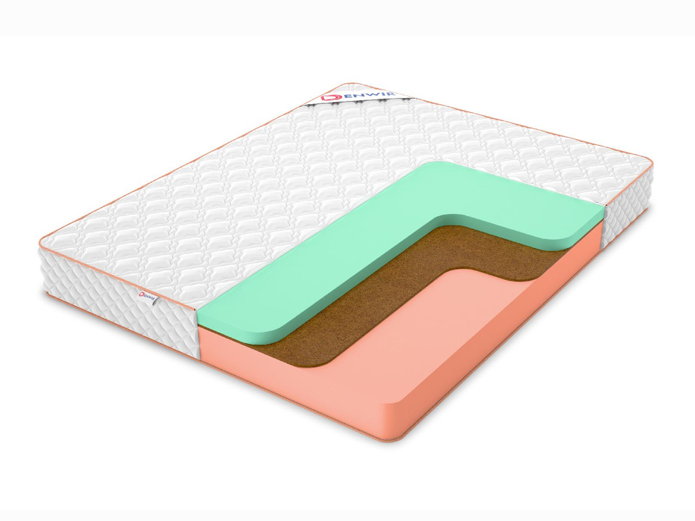 Матрас DENWIR Denwir TOP HARD ECO MIX 20, Беспружинный, 60x195 см ...