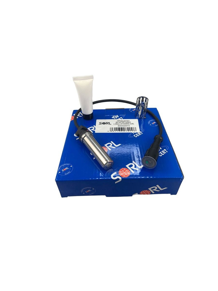 Датчик ABS КАМАЗ,BPW,DAF,MAN/прямой/с кабелем L 350/ан. 4410329050/SORL ...