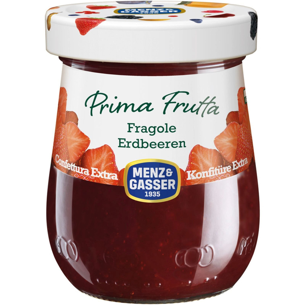 Конфитюр экстра Prima Frutta Клубника 340 г, TM Menz&Gasser купить на ...