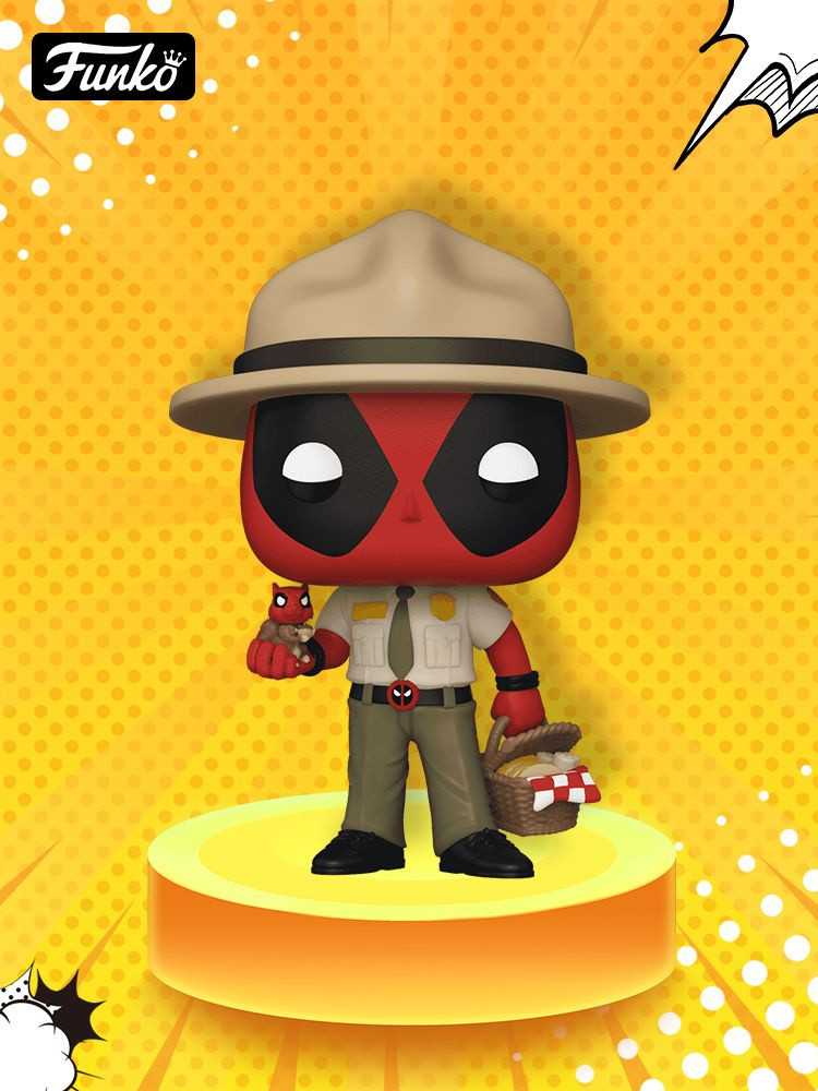Фигипка Funko POP! FUNKO-77630 Pop! Park Ranger Deadpool 77630 Поп ...