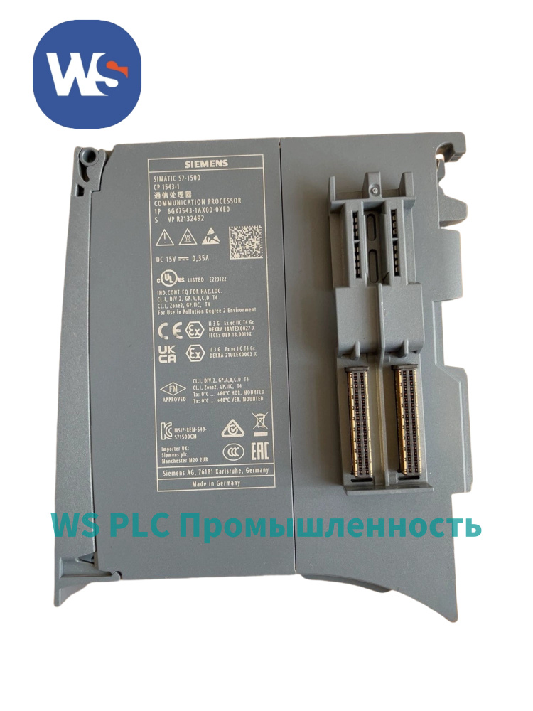 SIEMENS 6GK7543-1AX00-0XE0 совершенно новый SIMATIC S7-1500 CP1543-1 ...