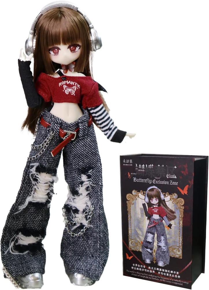 Куклы MJD 1/8 20 см бренд momotale коллекционные аниме BJD со сменной ...