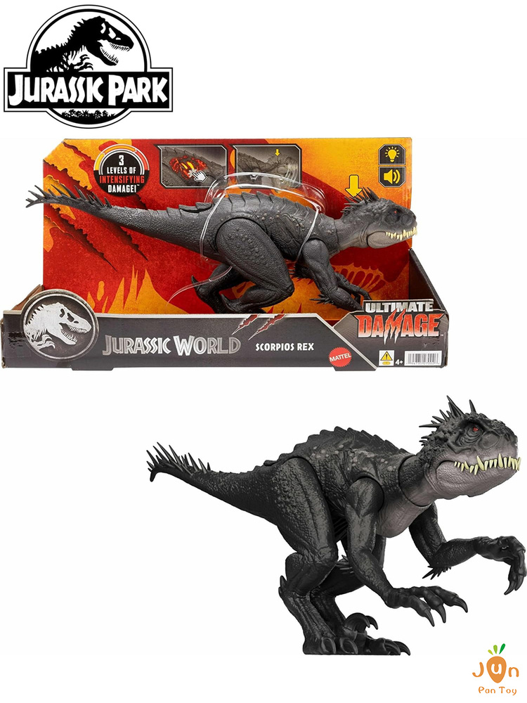 Мир юрского периода Динозавр Скорпиос Рекс Mattel Jurassic World ...