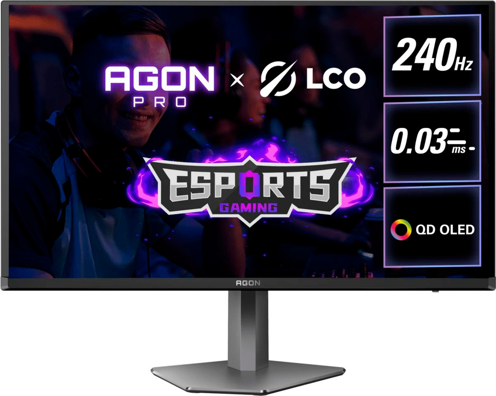 AOC 27" Монитор Монитор AOC 27" AG276QZD2 черный QD OLED LED, IPS ...