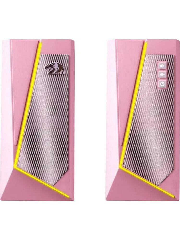 Акустическая 2.0 система DEFENDER Anvil pink (5 Вт,RGB,USB+3.5мм ...