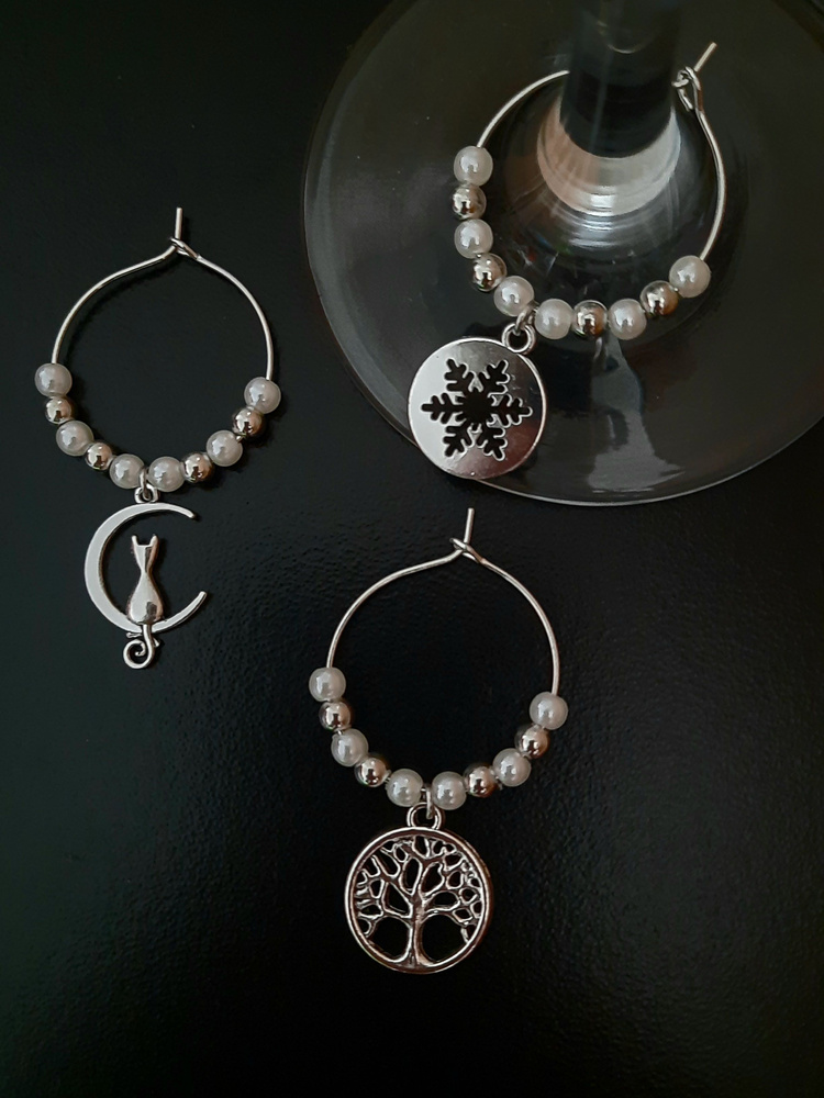 Маркеры для бокалов, 3 шт купить на OZON по низкой цене (3102925568)