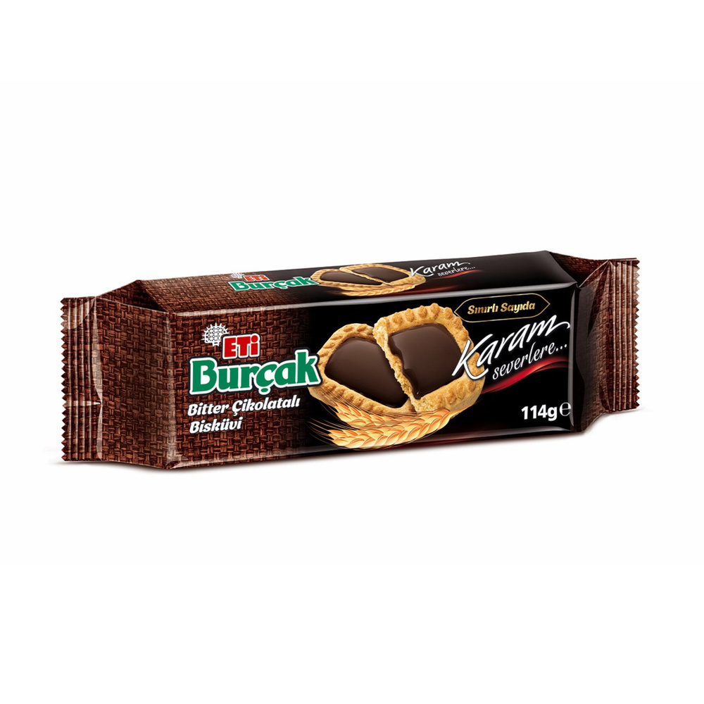 Eti Burcak Dark Chocolate Oatmeal Biscuits 114 G - Печенье купить на ...