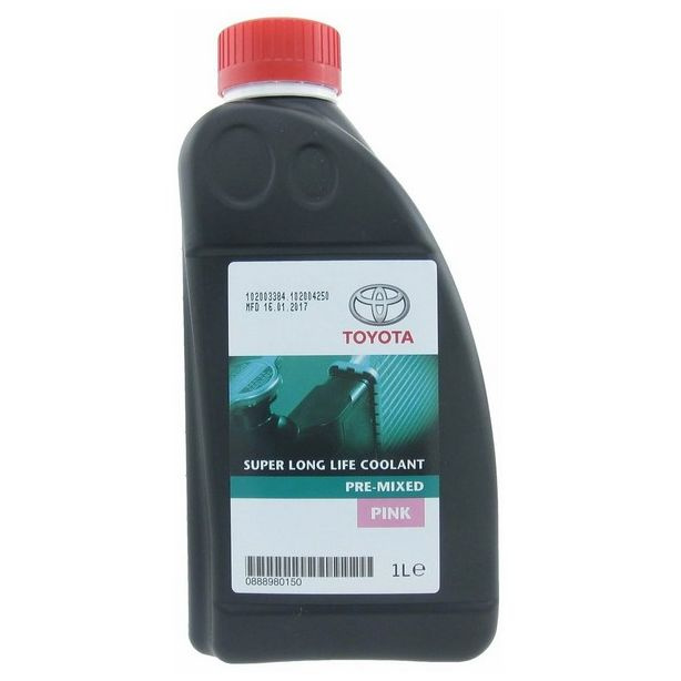 Антифриз готовый раствор super long life coolant pre-mixed -35с розовый ...