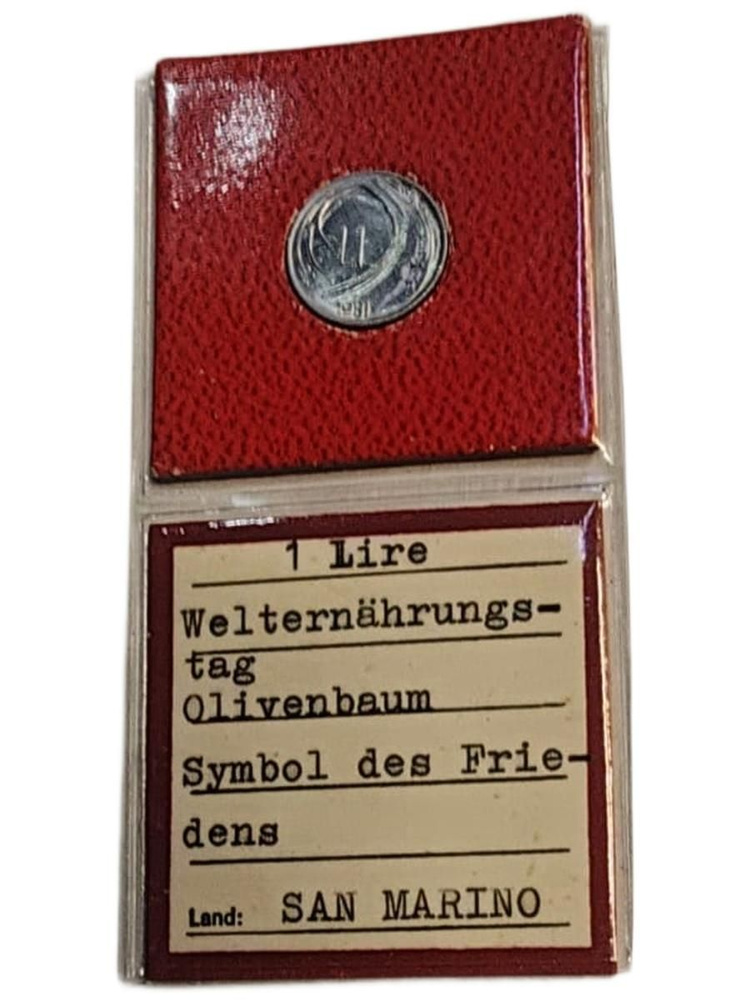 1 Лира Сан-Марино 1981 год 1 Lire San Marino купить на OZON по низкой ...