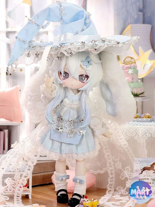 Кукла BJD 1/12 шарнирная Moon Jumping Time Bunny Series блайнд-бокс ...