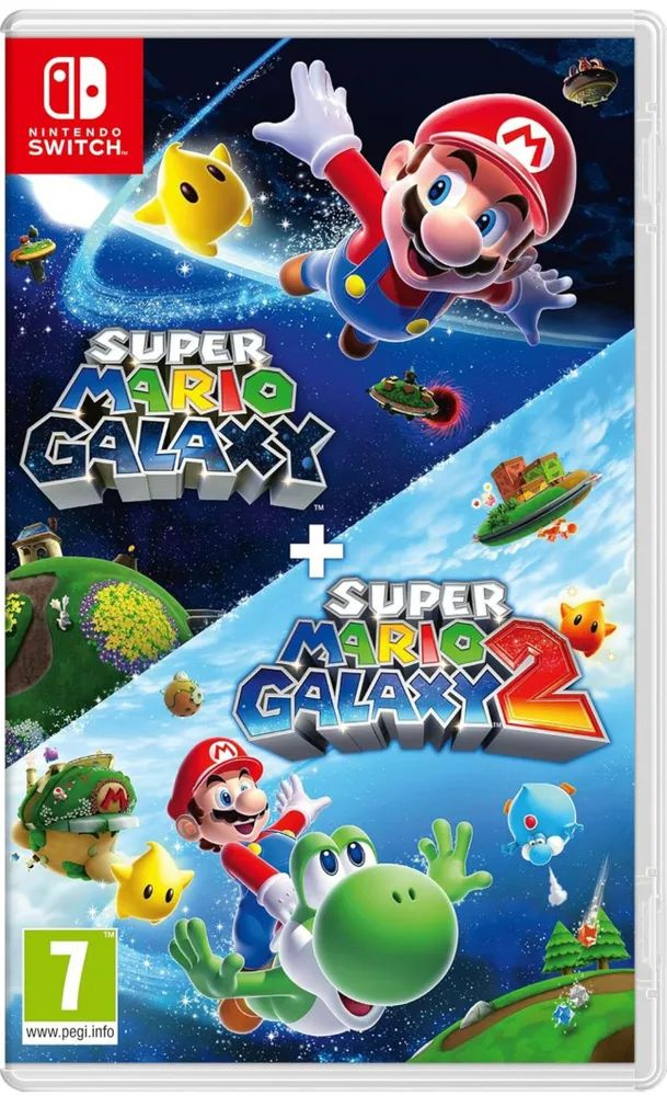 Игра Игра Super Mario Galaxy 1+2 Switch (Nintendo Switch, Английская ...