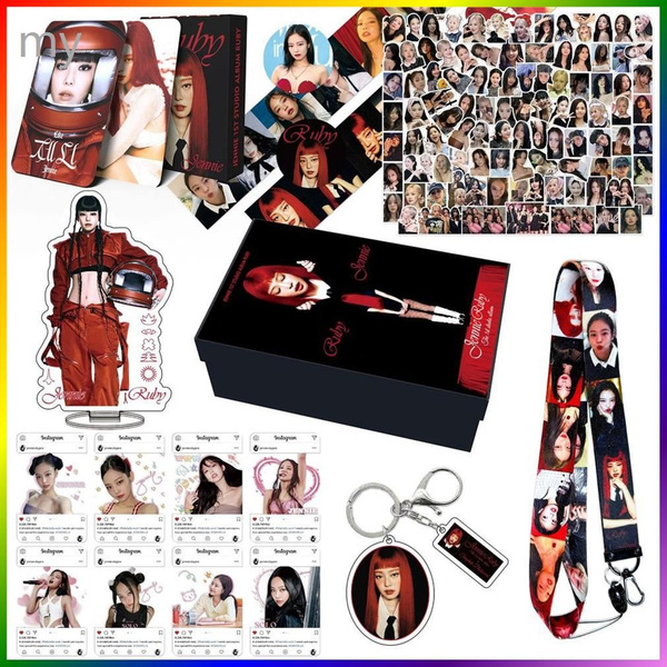 Blackpink Jennie Ruby Album Gift - Box: Ключица, ленточка для хандбука ...