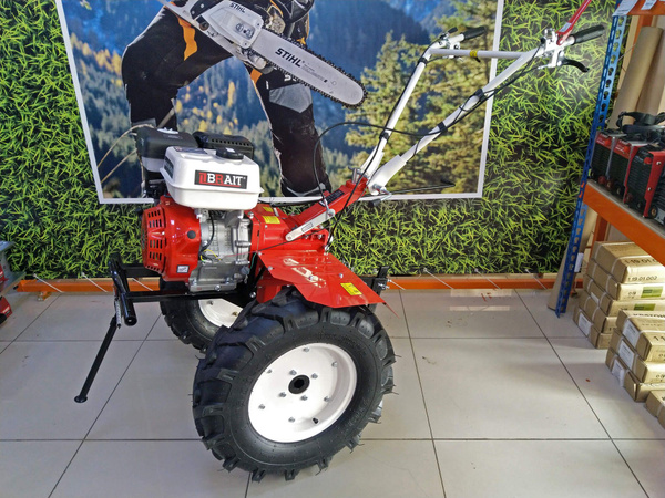 Мотоблок BRAIT BR-135GEPRO (Двигатель 17 л.с, колеса+фрезы). купить на OZON по низкой цене ...