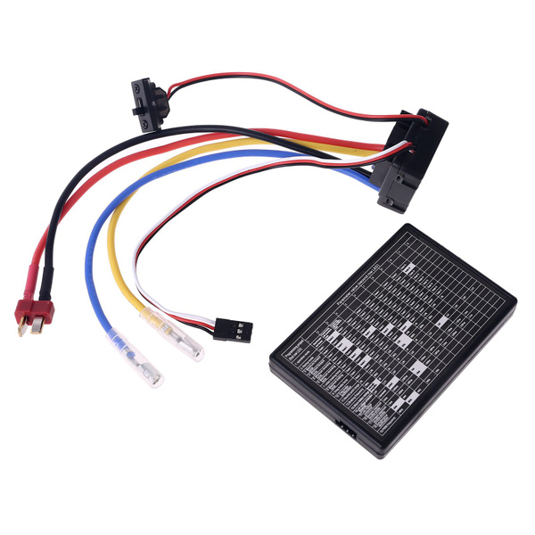 Водонепроницаемый ESC 1:10 1/8 WP 80A Crawler Speed Controller для W ...