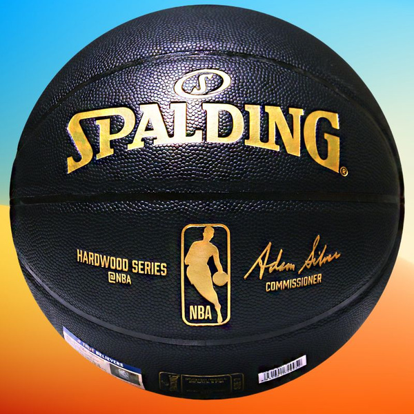 Мяч баскетбольный Spalding CADS-11, 7 размер, черный, золотой купить c доставкой на OZON по ...