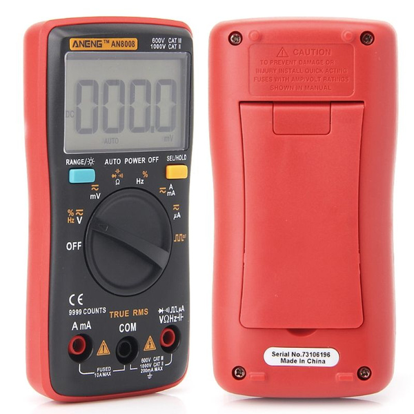 Мультиметр Red shell 8008 + комбинированный линейный набор (без ...