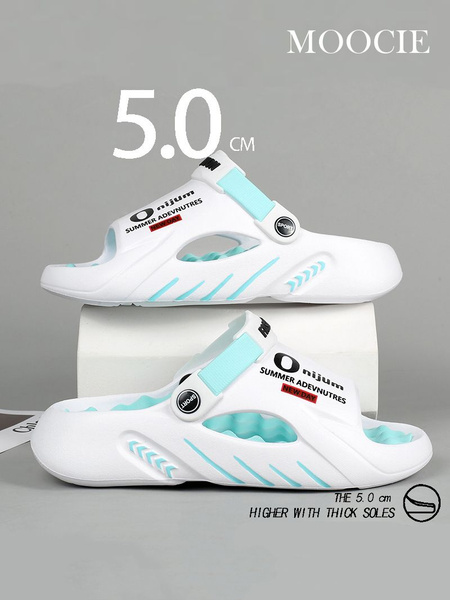 Шлепанцы Мужской, Женский MOOCIE, размер 40 EVA Толстая подошва Лето купить c доставкой на OZON ...