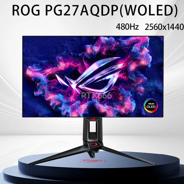 ASUS 27" Монитор ROG PG27AQDP,2K,480HZ,WOLED,VRR,HDCP, черный купить на OZON по низкой цене ...