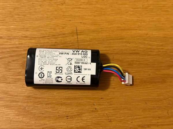 Аккумулятор для 3G0915089 Audi, Skoda, VW ЭРА Глонасс купить на OZON по ...