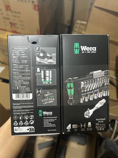 WERA Tool-Check PLUS, 39 предметов 056490 купить на OZON по низкой цене ...