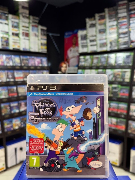 Игра Финес и Ферб: Покорение 2-го измерения PS3 (Box) купить на OZON по низкой цене (1067840834)