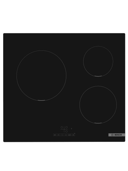 Bosch PUC631BB5E Индукционная варочная панель, 3 конфорки, черная ...