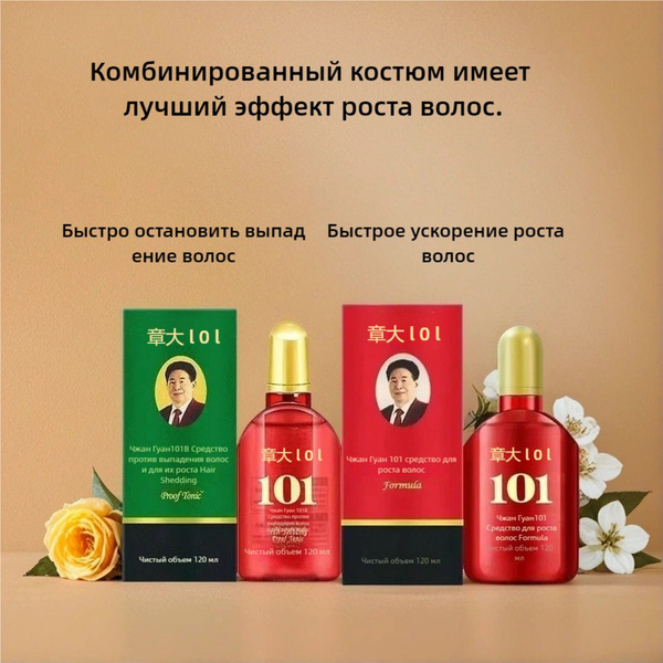 Zhangguang 101 Лосьон для волос, 240 мл купить на OZON по низкой цене (2596160567)