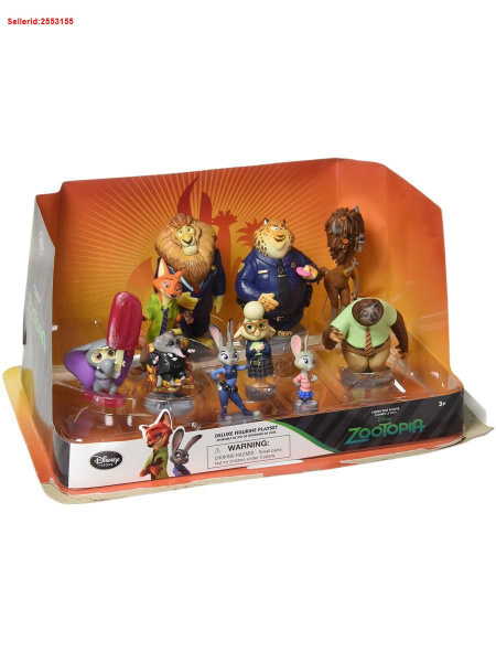 Набор кукол Disney Zootopia Deluxe Figure Play Set купить на OZON по ...