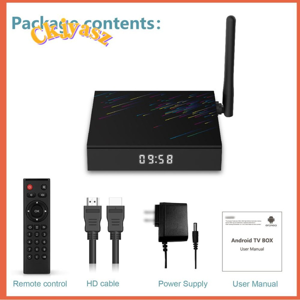 Android 12.0 Smart TV Box TANIX TX68, 4K медиаплеер с ...