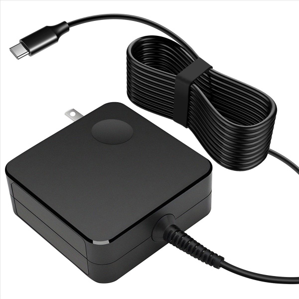 Подходит для ноутбука Square Portable Power Adapter 65W Type-C Port Pd ...