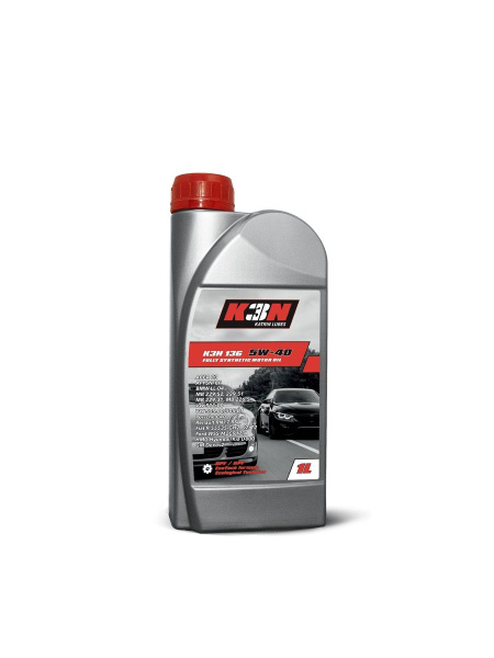 Масло моторное K3N - KATRIN LUBES 5W-40 Синтетическое 1 л 136-001 ...
