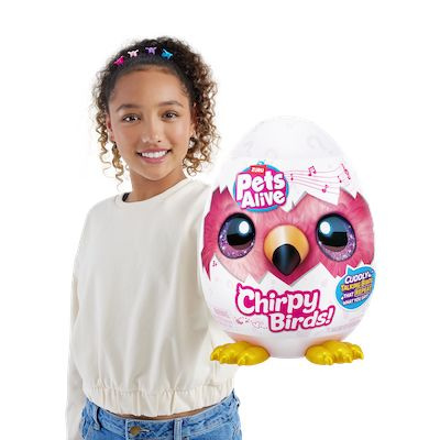 Игровой набор ZURU PETS ALIVE Chirpy Birds в ассортименте, со звуком ...