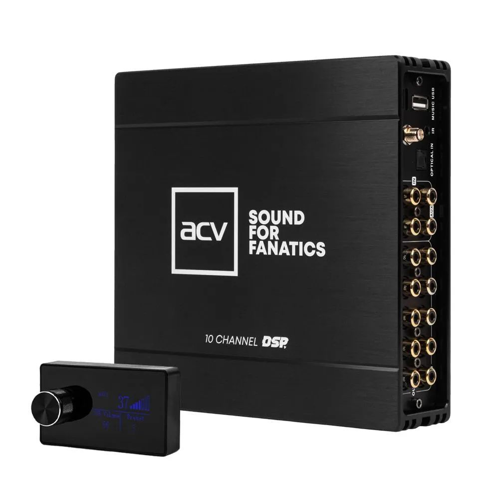 Процессор-усилитель ACV DSP10HD 8х50Вт, BT, AptX, HD, OLED пульт купить на OZON по низкой цене ...