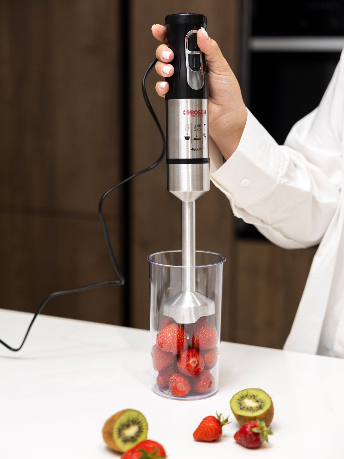 Блендер погружной 4 в 1, 4800 Вт + Турбо режим Bosh купить на OZON по низкой цене (2245224169)