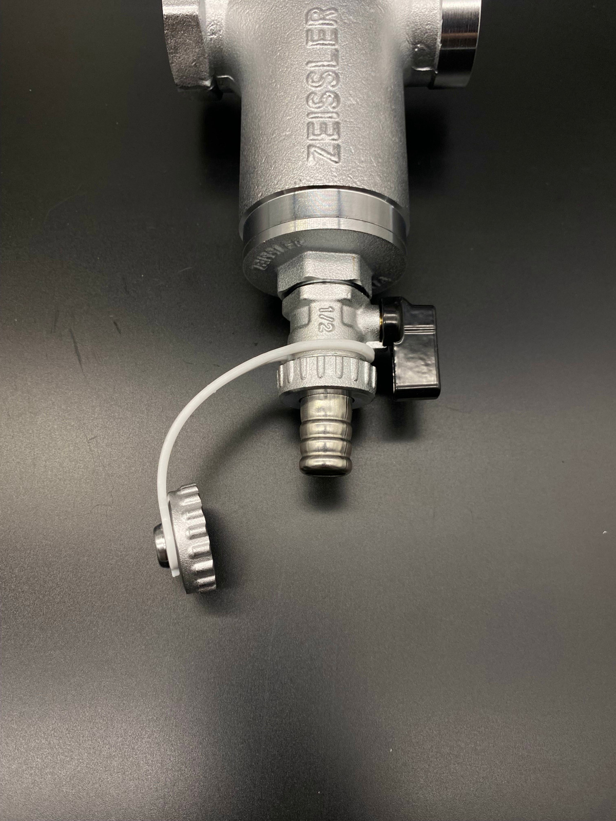 Фильтр самопромывной 1" с манометром Zeissler никелированный купить на OZON по низкой цене ...