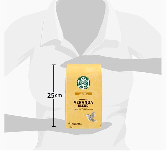 Кофе в зернах Starbucks Veranda Blend Blonde Roast, светлой обжарки ...