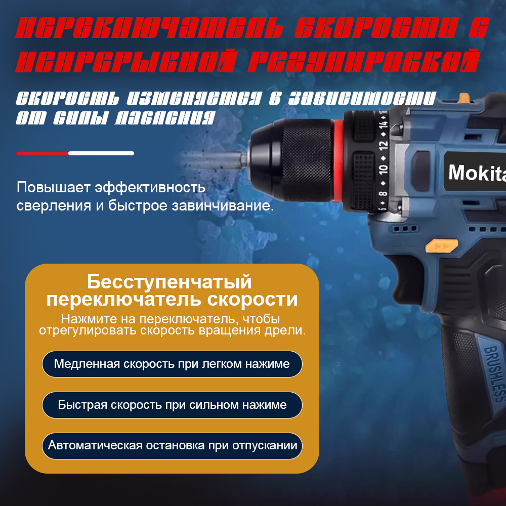 Дрель-шуруповерт, 16.8 В, 60 Нм, 2 АКБ купить на OZON по низкой цене (3092690965)