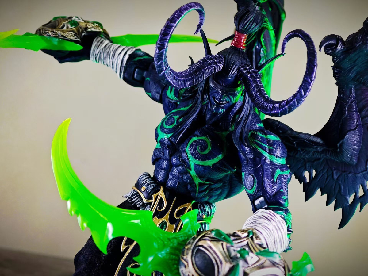 HERO TOYS Фигурка Варкрафт Иллидан / Warcraft Demon Form Illidan ...