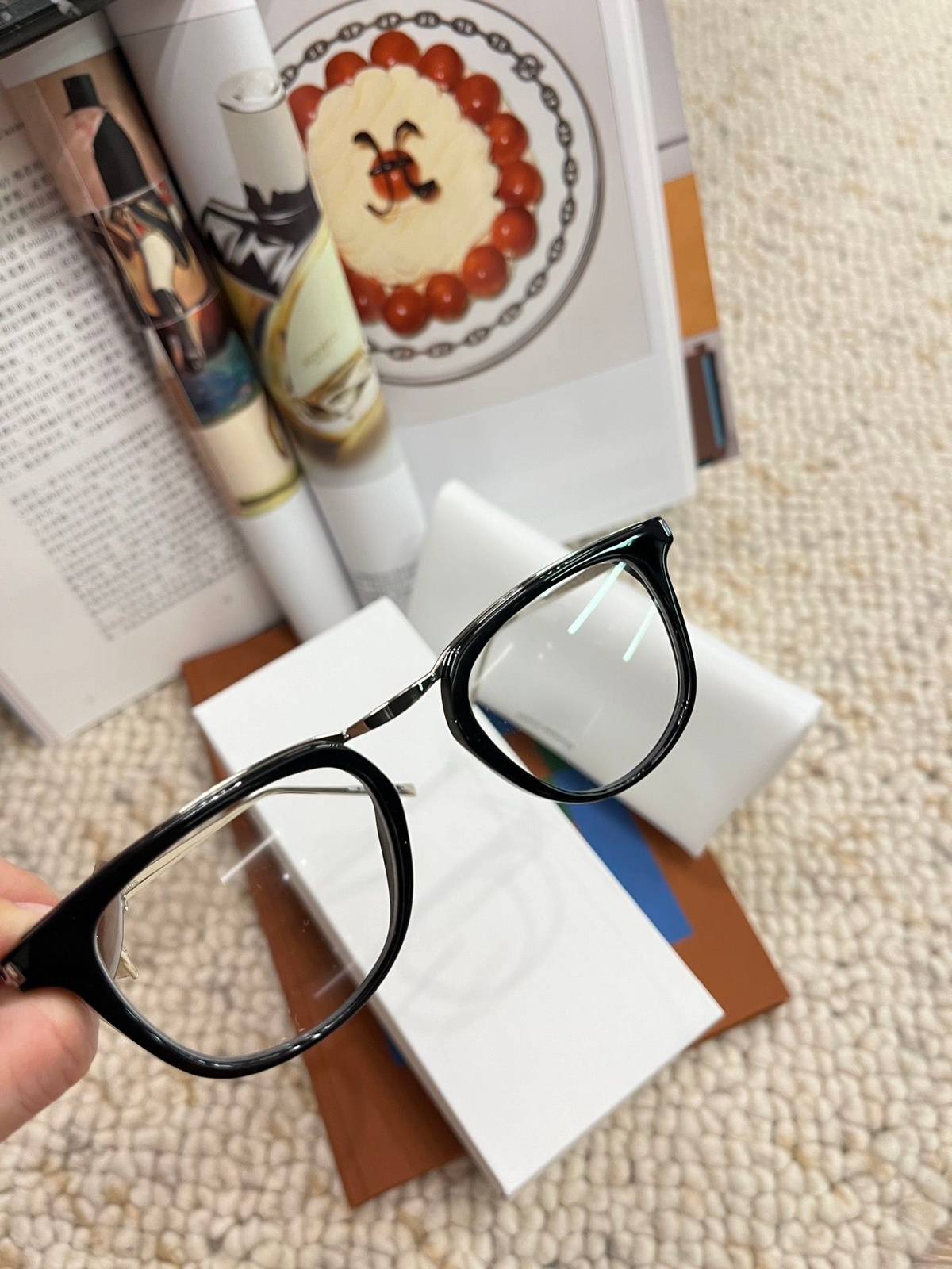 SAINT LAURENT SL753 Универсальная круглая оправа для очков (YSL) купить ...