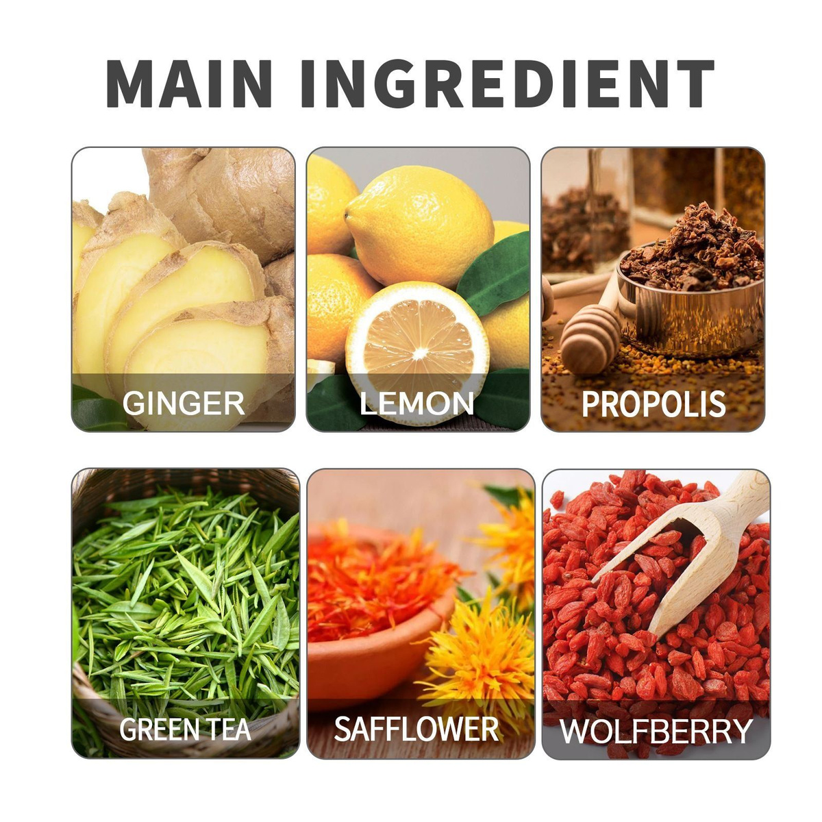 Googeer Anti-Swelling All Natural Tea 100% органический лимфодренажный ...