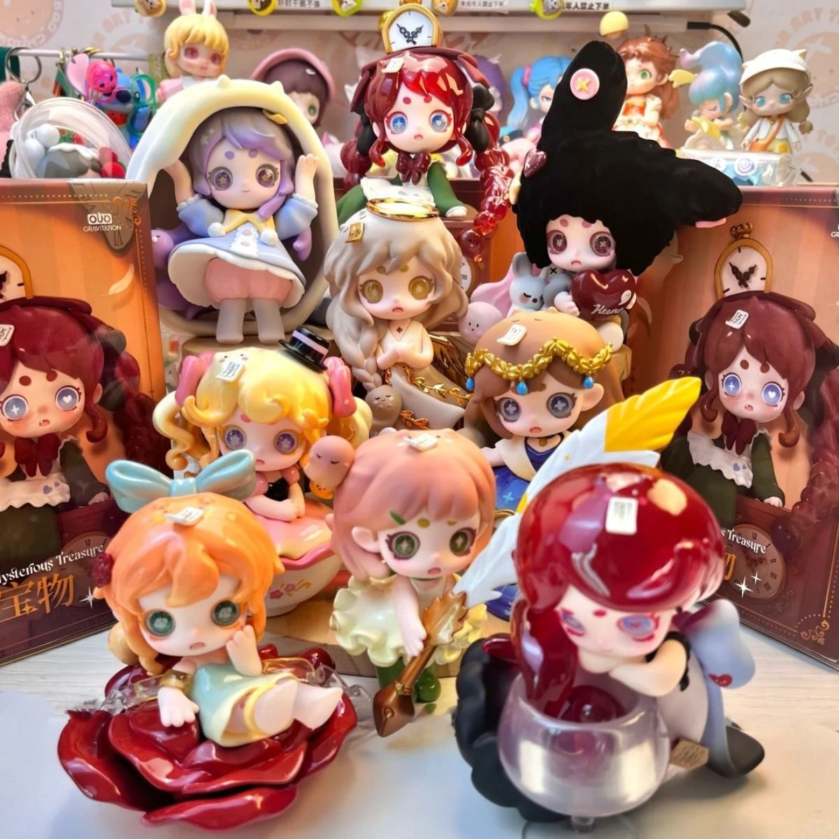 Слепая коробка Ghost keeno Mysterious Treasure Series 15cm игрушка ...