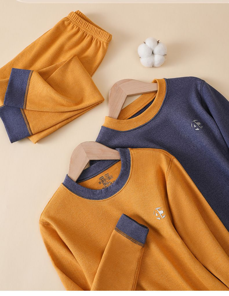 Комплект термобелья Девочки, Мальчики MOOCIE, размер 140 Зима Политекс голубой лед Китай Длинный ...