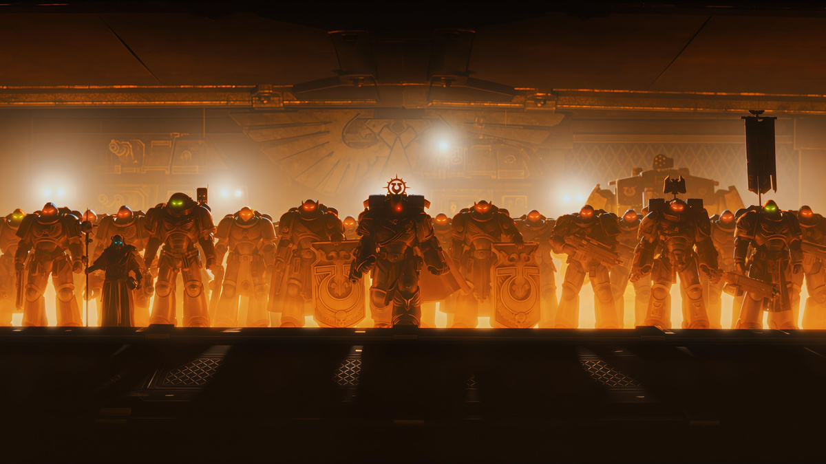 GAEA JOYTOY Warhammer 40K Black Templars Brother Valtus&Outriders SET ...