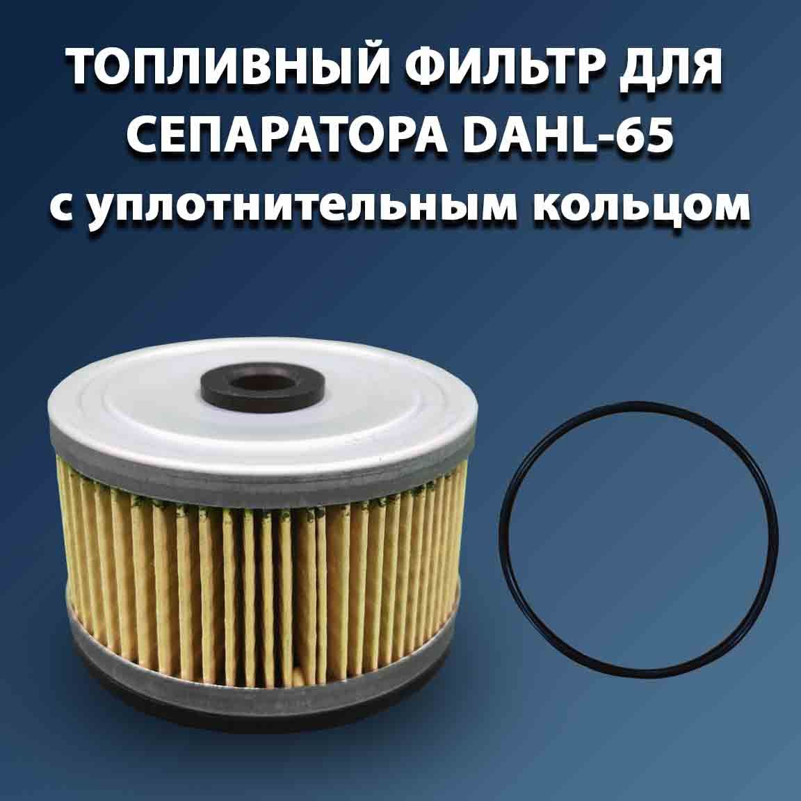 Фильтр для DAHL-65 (DL-65) + кольцо под колбу. Топливный фильтр ...
