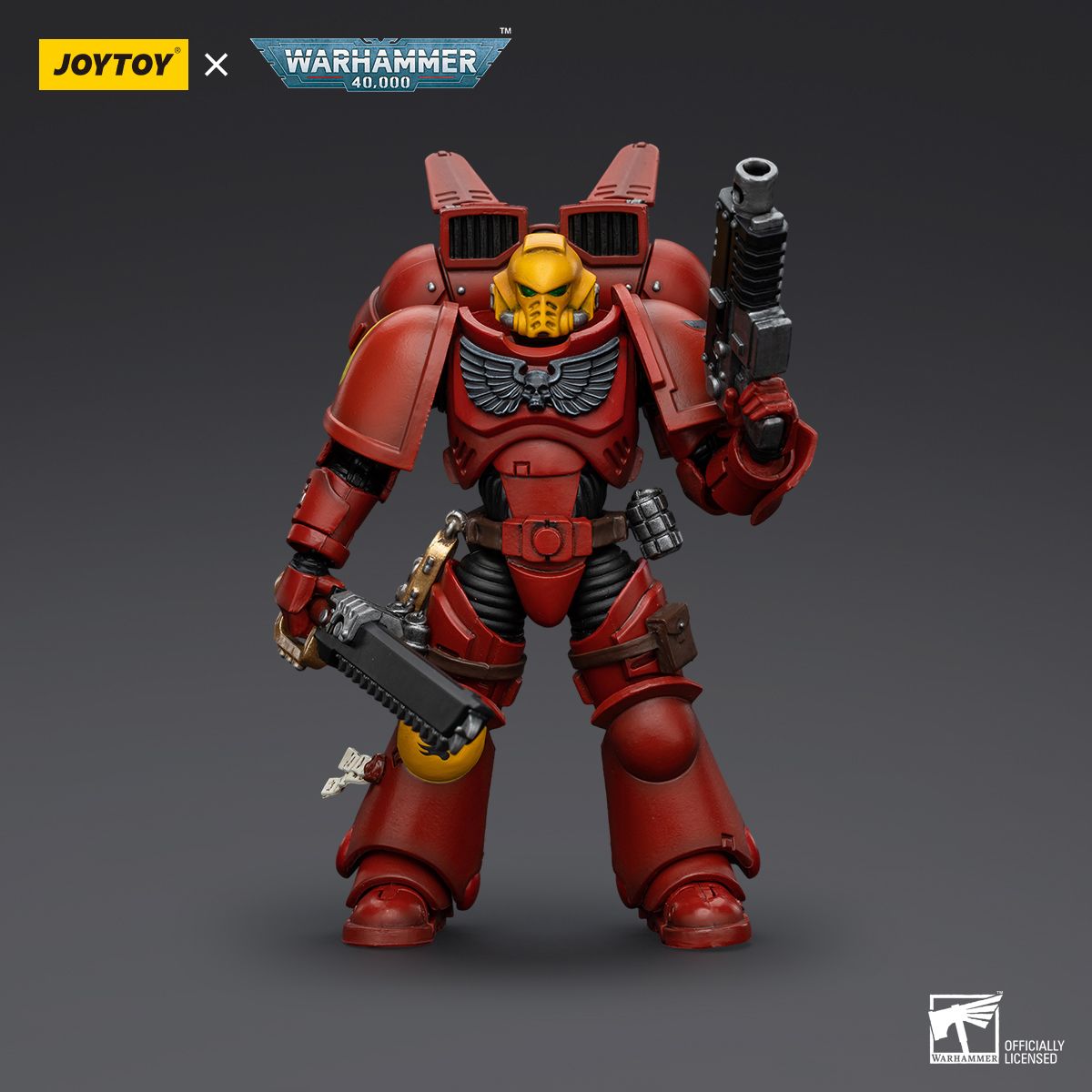 Подвижная фигурка JOYTOY Warhammer 40000 1/18 Jump Pack Intercessors ...